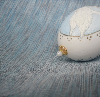 bedtime tales: Christmas Egg Ornament tutorial