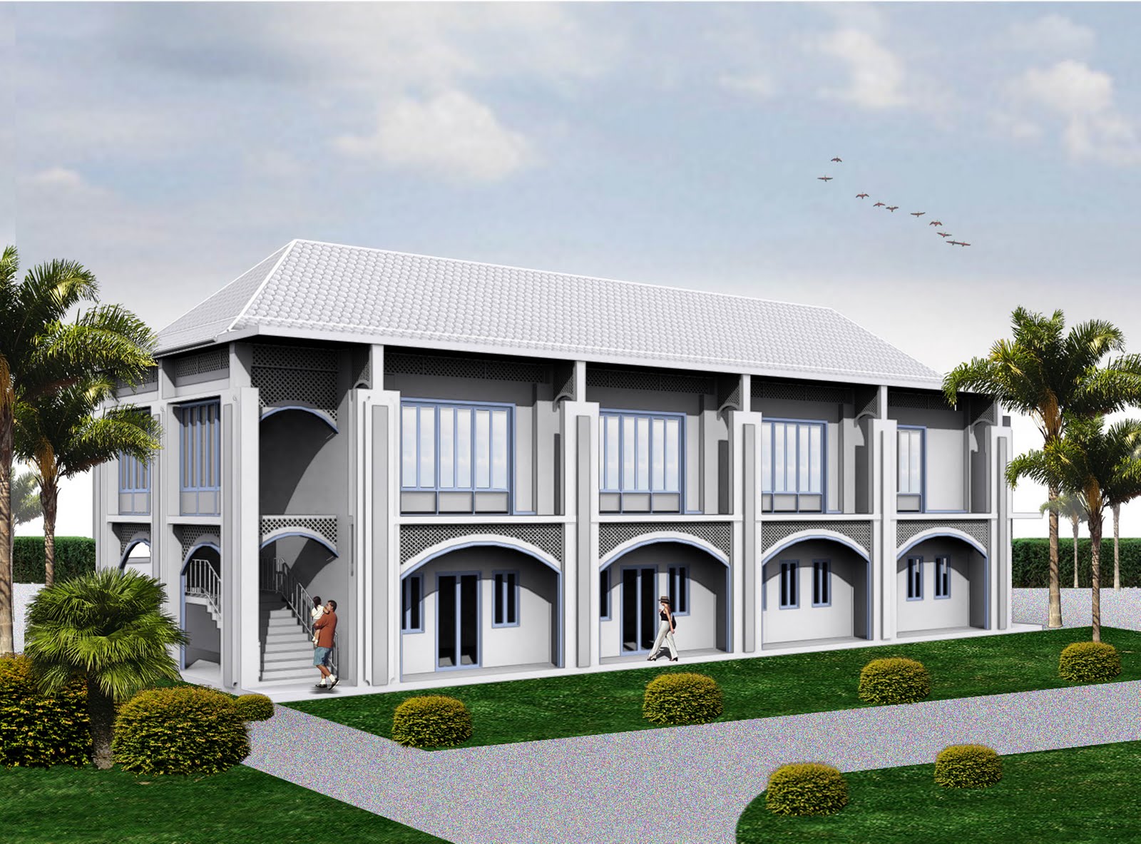 Moment Space: Colonial Style Concept,.