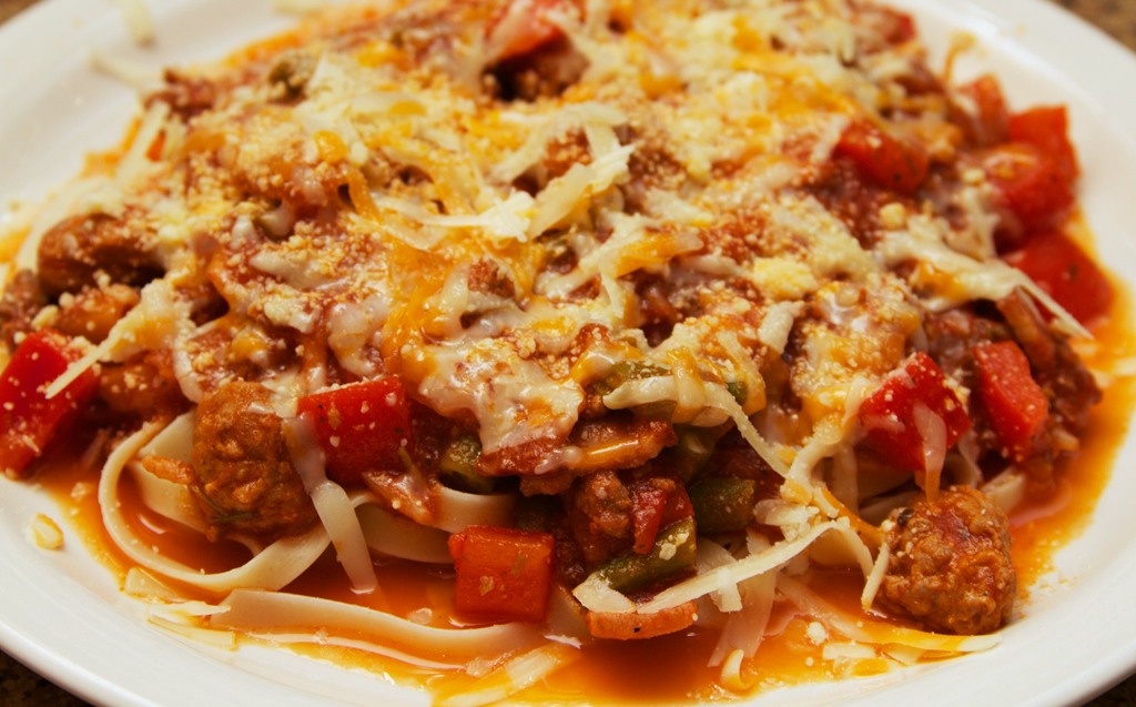 Check The Fridge: 3 Meat, 3 Cheese Pasta