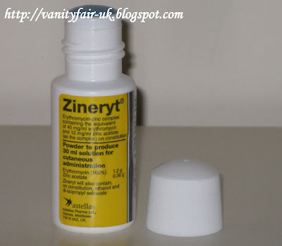 Glitz & Glamour: ZINERYT: ANTI ACNE TREATMENT