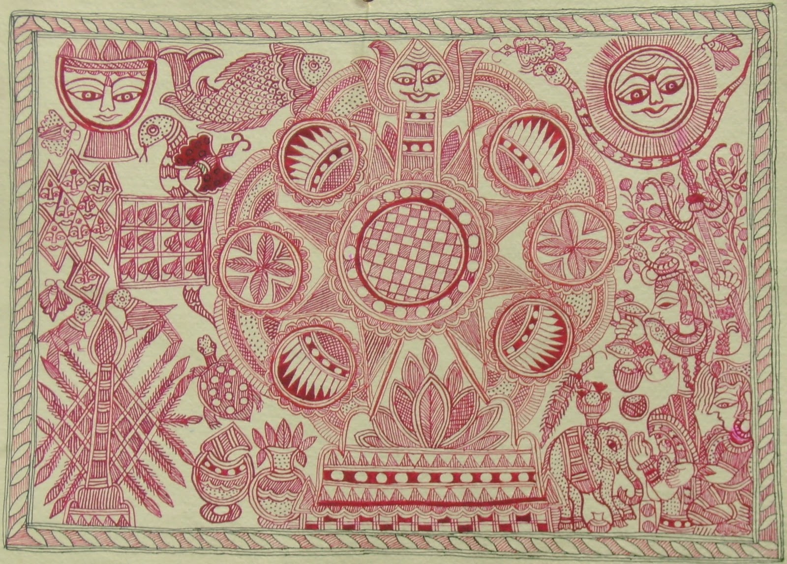 MITHILAsmita Madhubani Painting n Handicrafts Store: Kohbar Paintings ...