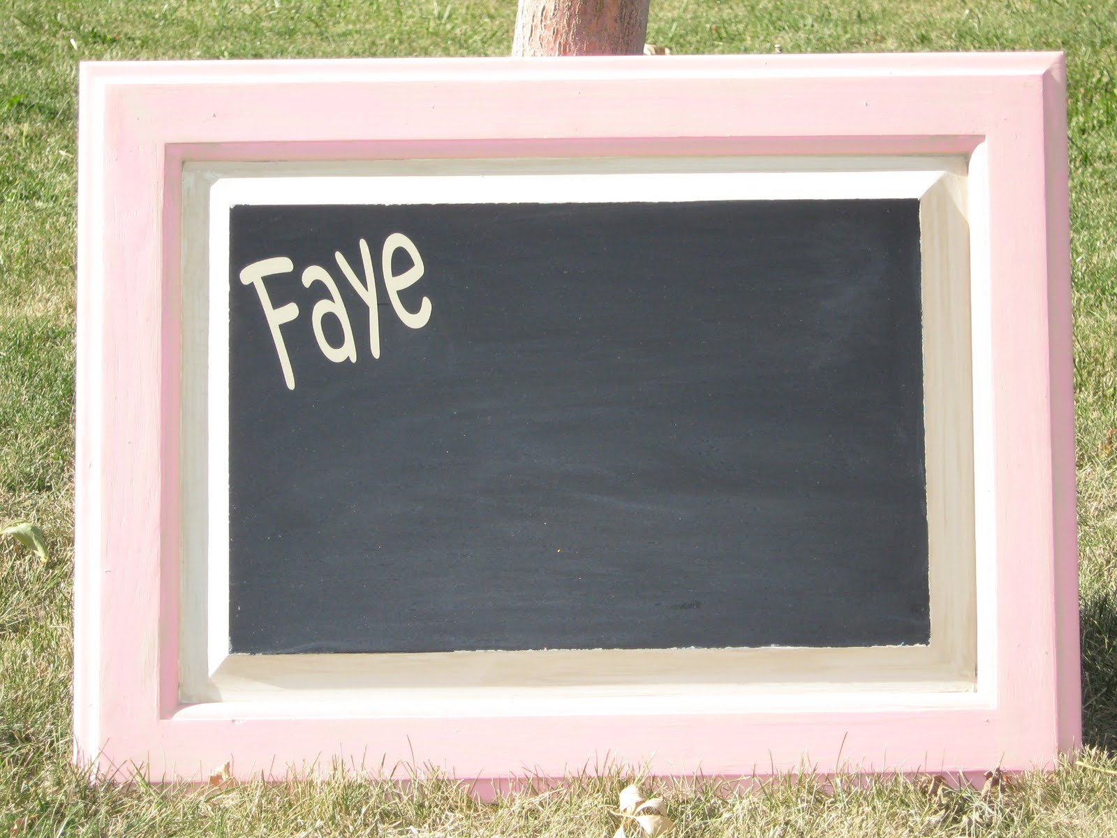 A Creative Day: Pink, Pink, Pink chalkboard