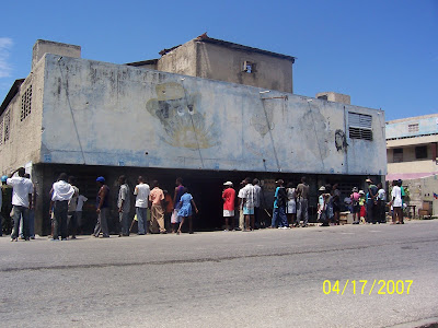 Cite Soleil Children: April Pictures: Cleaning up, Haitian Police Cheif ...