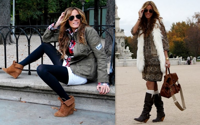 Street Style Botas + Collage - Así es la Moda