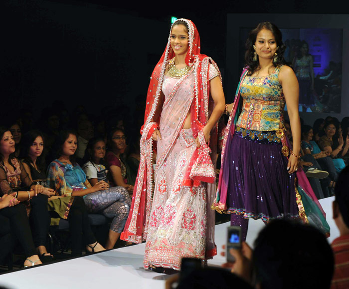 Saina Nehwal Ramp Walk