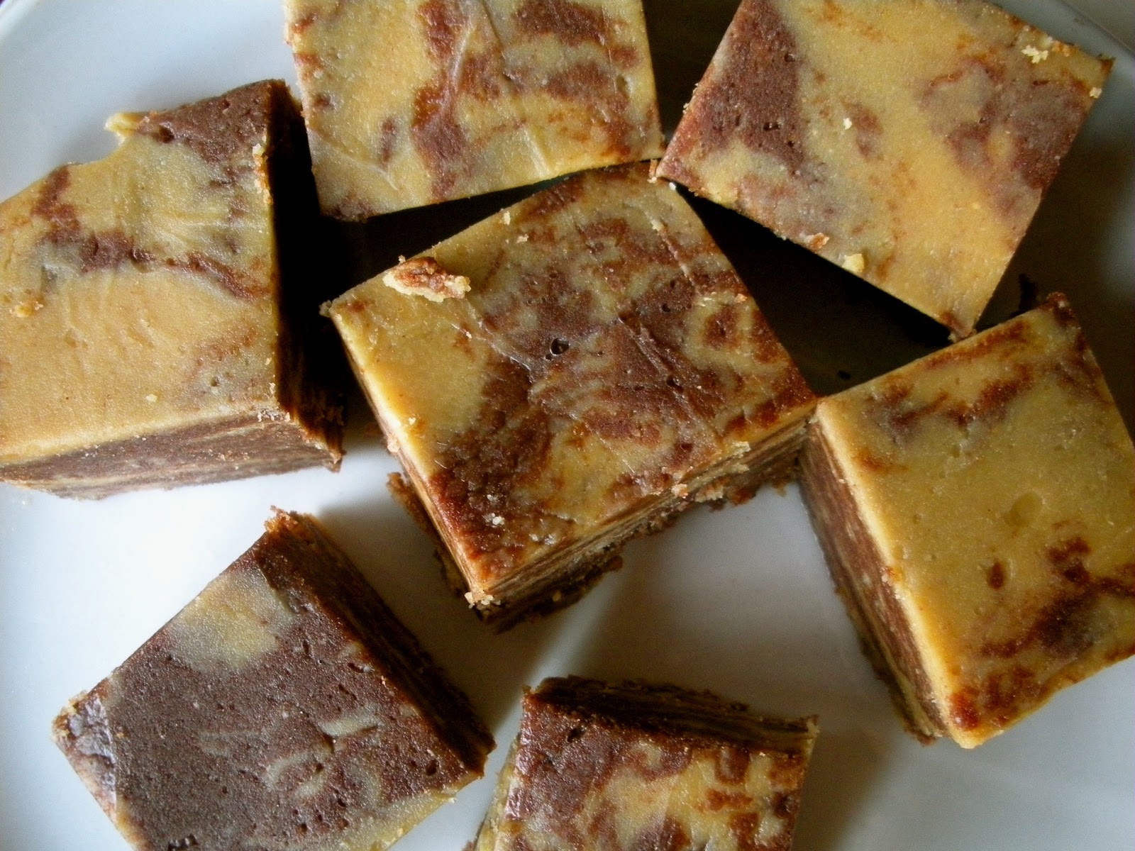 Sketch-Free Eating: Peanut Butter Chocolate Marble Fudge (Vegan, GF)