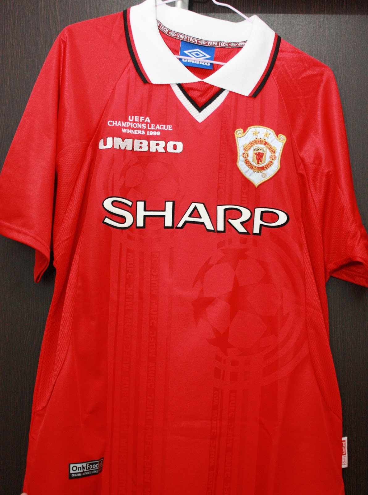 Soccaholic Collections: Manchester United 1999 Champions League Winners ...