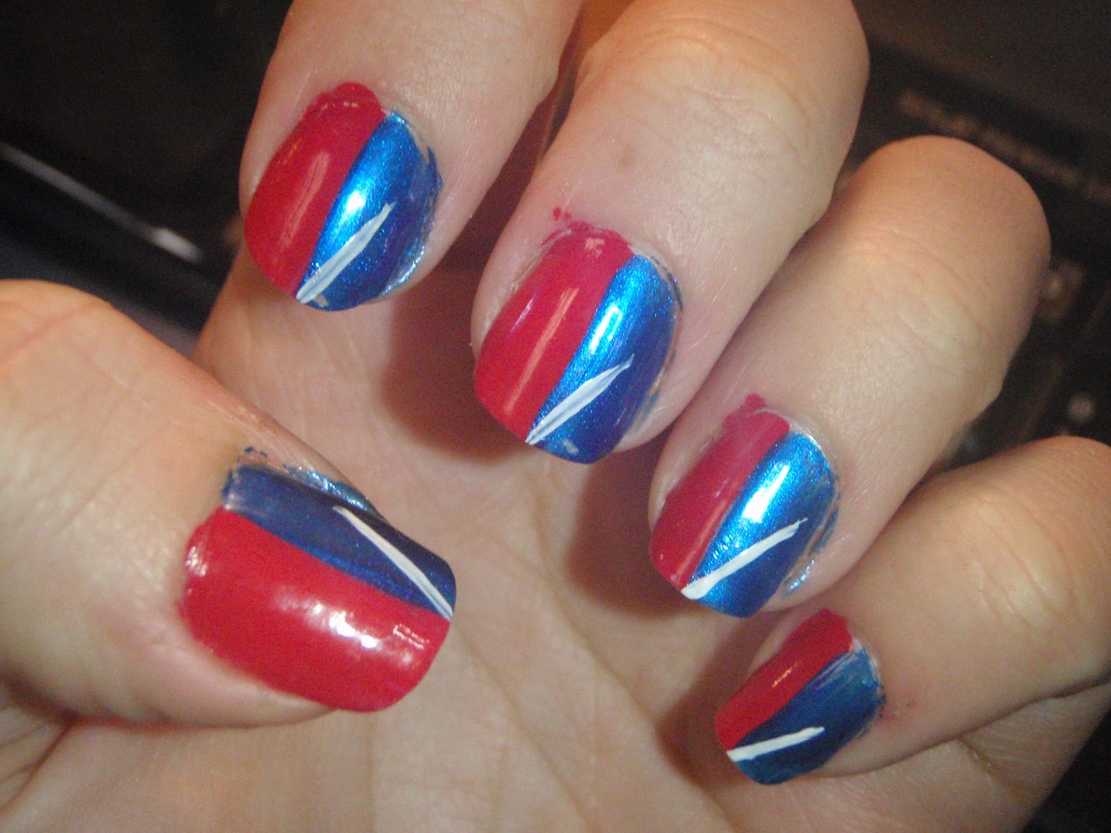 Always Look Cute: American University Nails