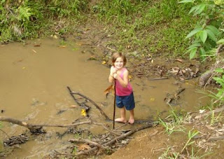 For His Name: Muddy Swim!