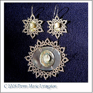 Dawn Marie's Tatting: Vintage Button and Tatting Jewelry