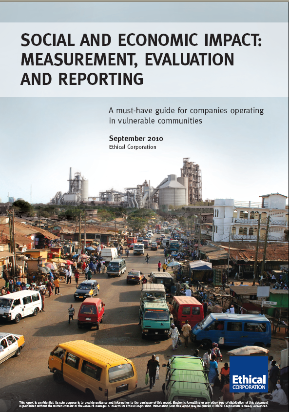 csr-reporting: Measuring socio-economic impacts : new report csr-reporting: Measuring socio-economic impacts : new report