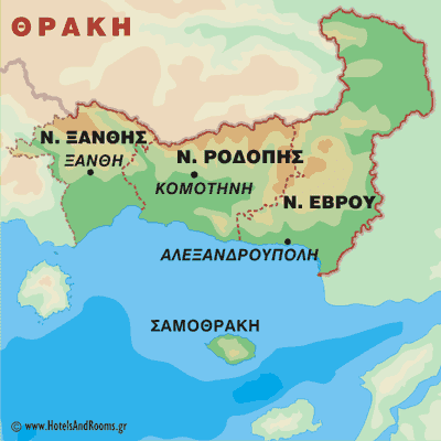 ΘΡΑΚΗ | Η ΕΛΛΑΔΑ ΜΕ ΜΙΑ ΜΑΤΙΑ