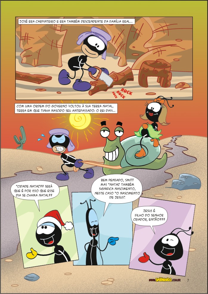 Smilinguido - Natal no formigueiro | A criança no coração de Deus