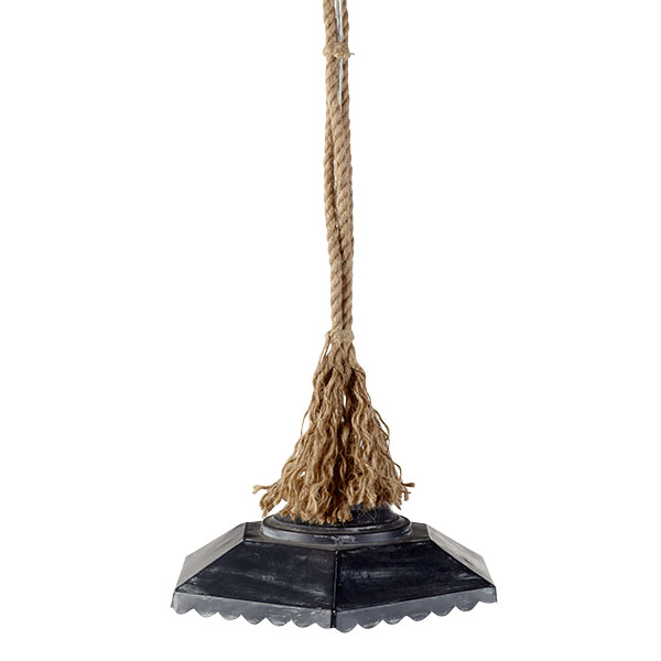 walrus studio: nautical rope pendants