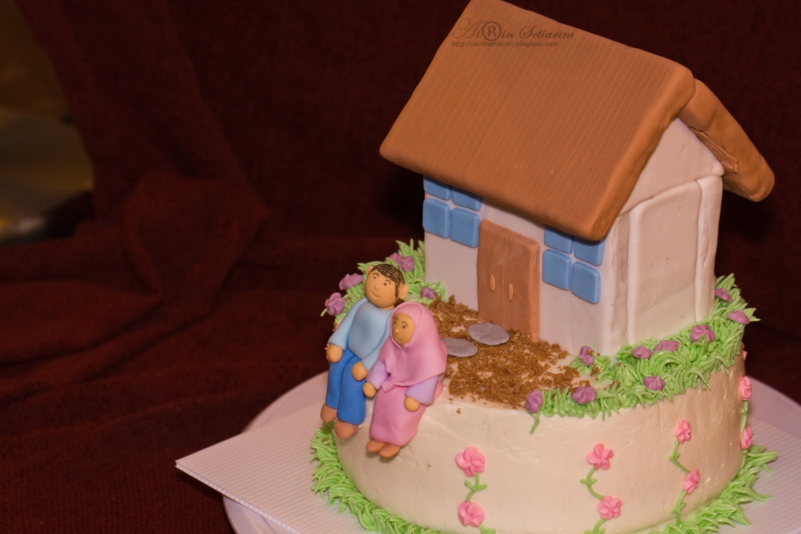 Airin's Kitchen: Home sweet home Cake