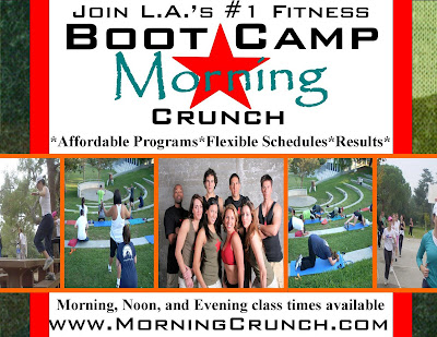Join L.A.'s #1 BOOT CAMP "Morning Crunch": Join LA's #1 BOOT CAMP ...