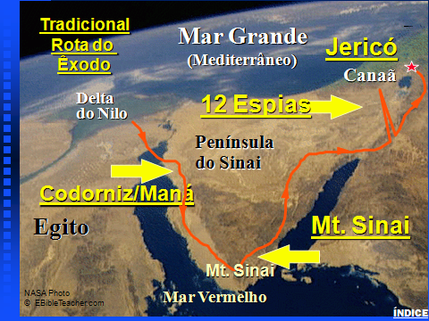 SEMEANDO A BÍBLIA: MAPA 20 - ÊXODO - 6