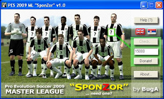 PES09 Master League Money Editor Download, PES 2009 Master Lig Para ...