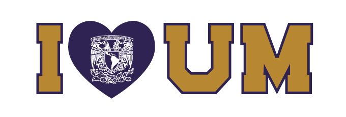 CALCOMANIAS POR EL 100 DE LA UNAM