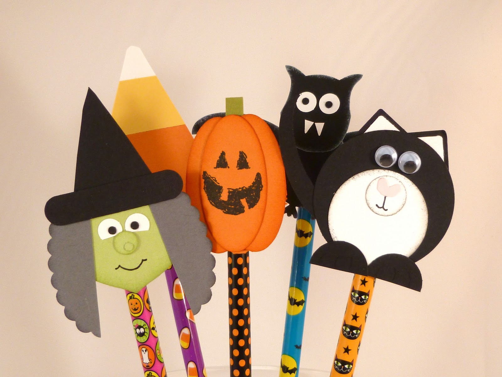 Did You Stamp Today?: Pencil Topper Halloween Treats