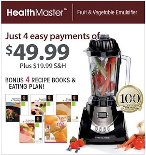 Living Well Montel HealthMaster Blender