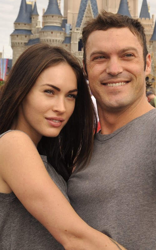 All Stars Photos: Megan Fox and Brian Austin Green at Magic Kingdom