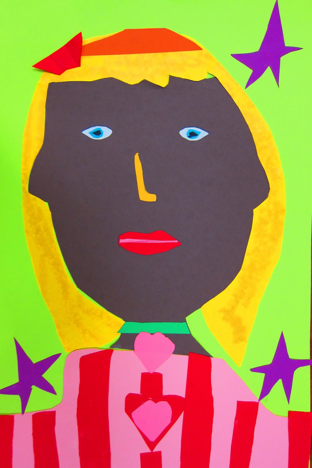 pezzettino: Cut Paper Self-Portraits