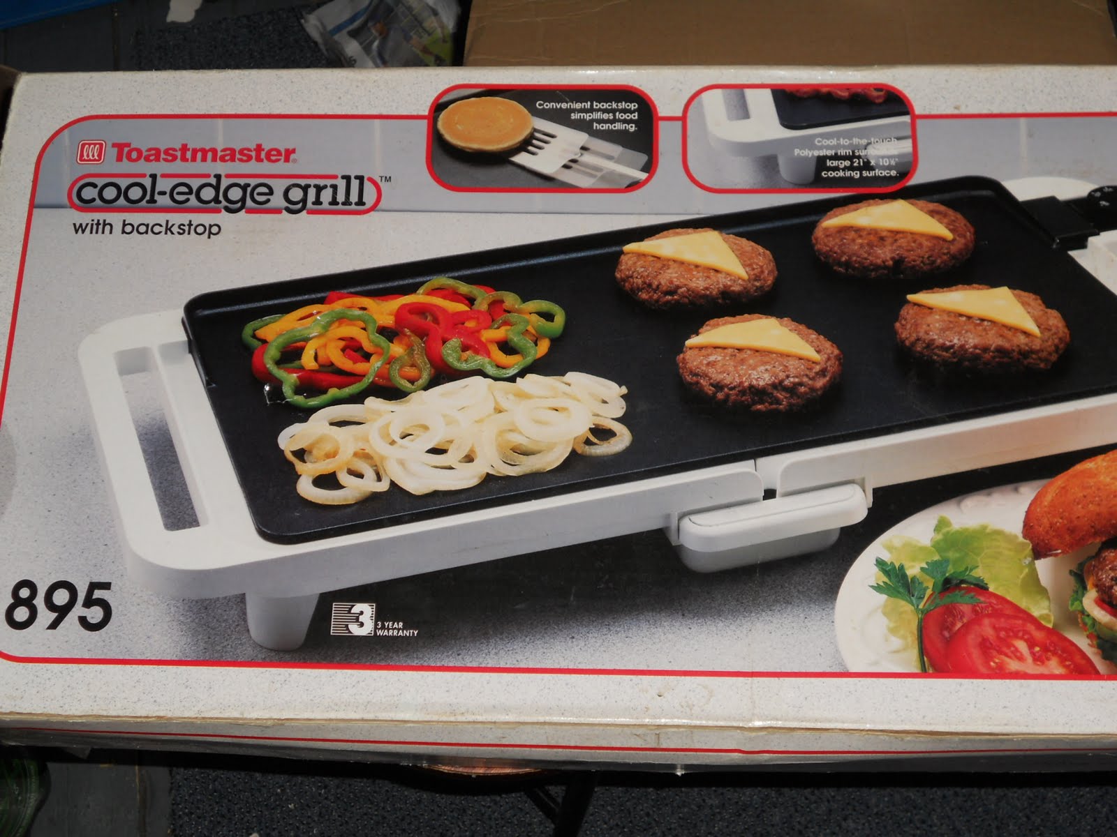 Cash Only Warehouse: Toastmaster Cool Edge Griddle ($20)