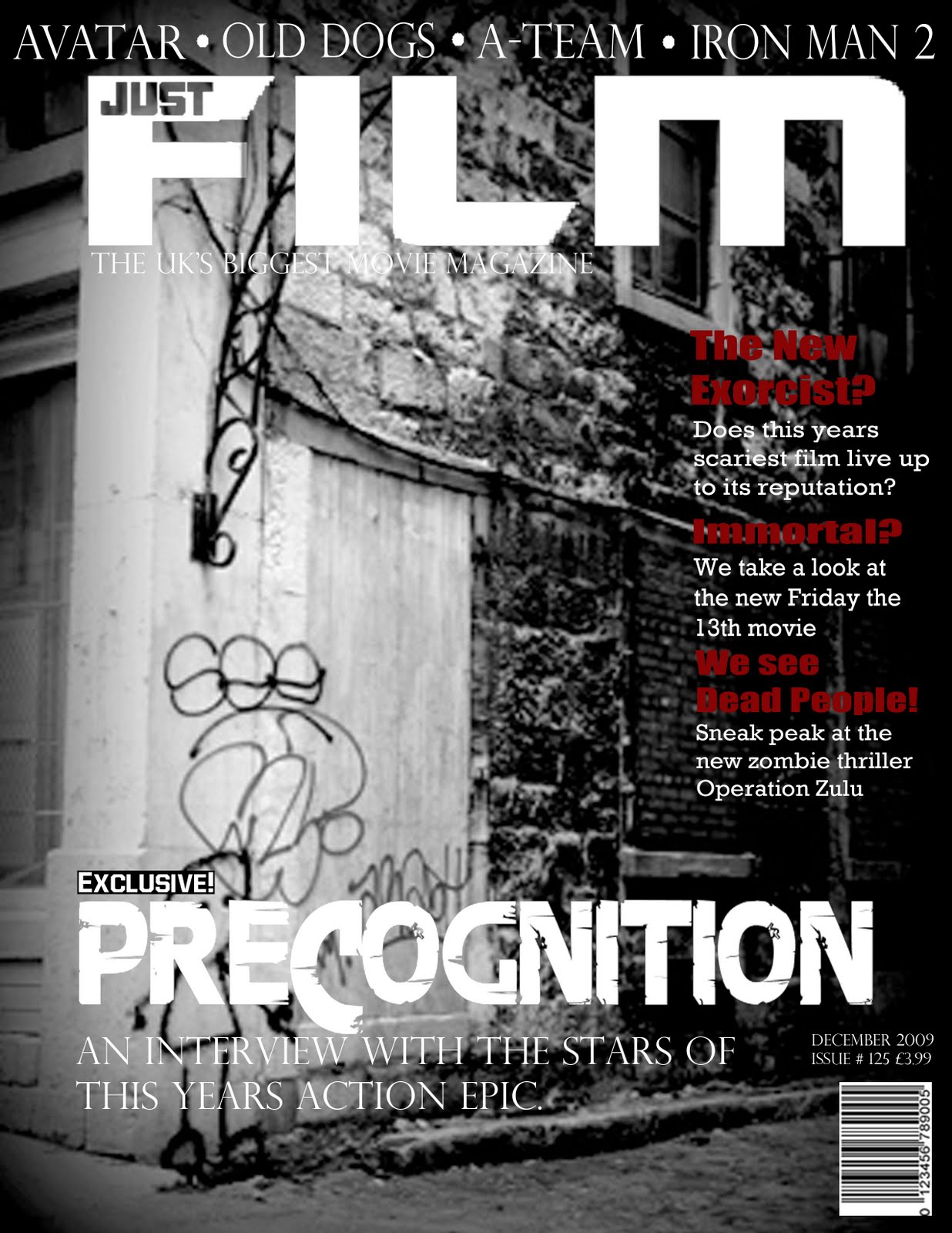 A2 Level Media: Production: Movie Magazine Cover
