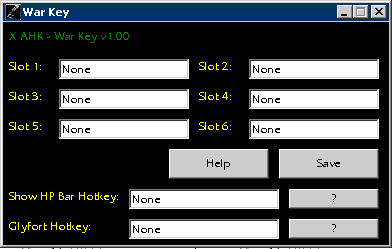 PH Gaming: X AHK - War Key v1.00