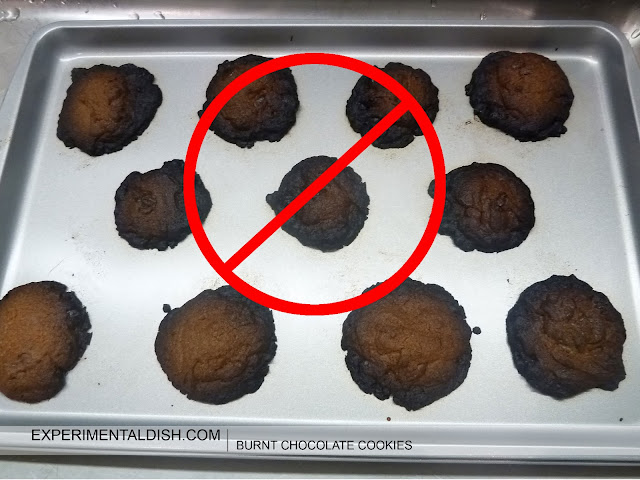 Experimental Dish: How to make burnt cookies