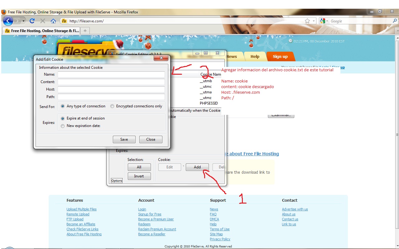 Buenale! | El Salvador: Cuenta PREMIUM en Fileserve