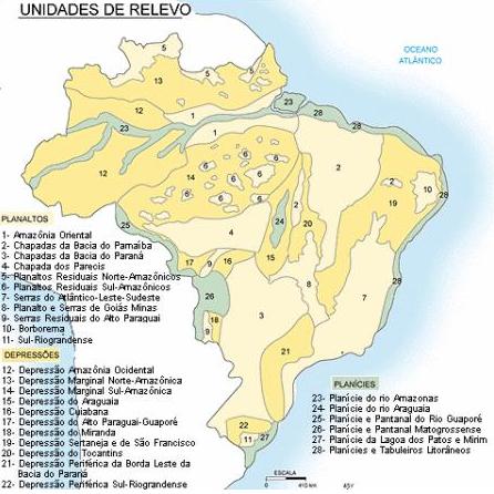 Entendendo a Geografia: Relevo Brasileiro