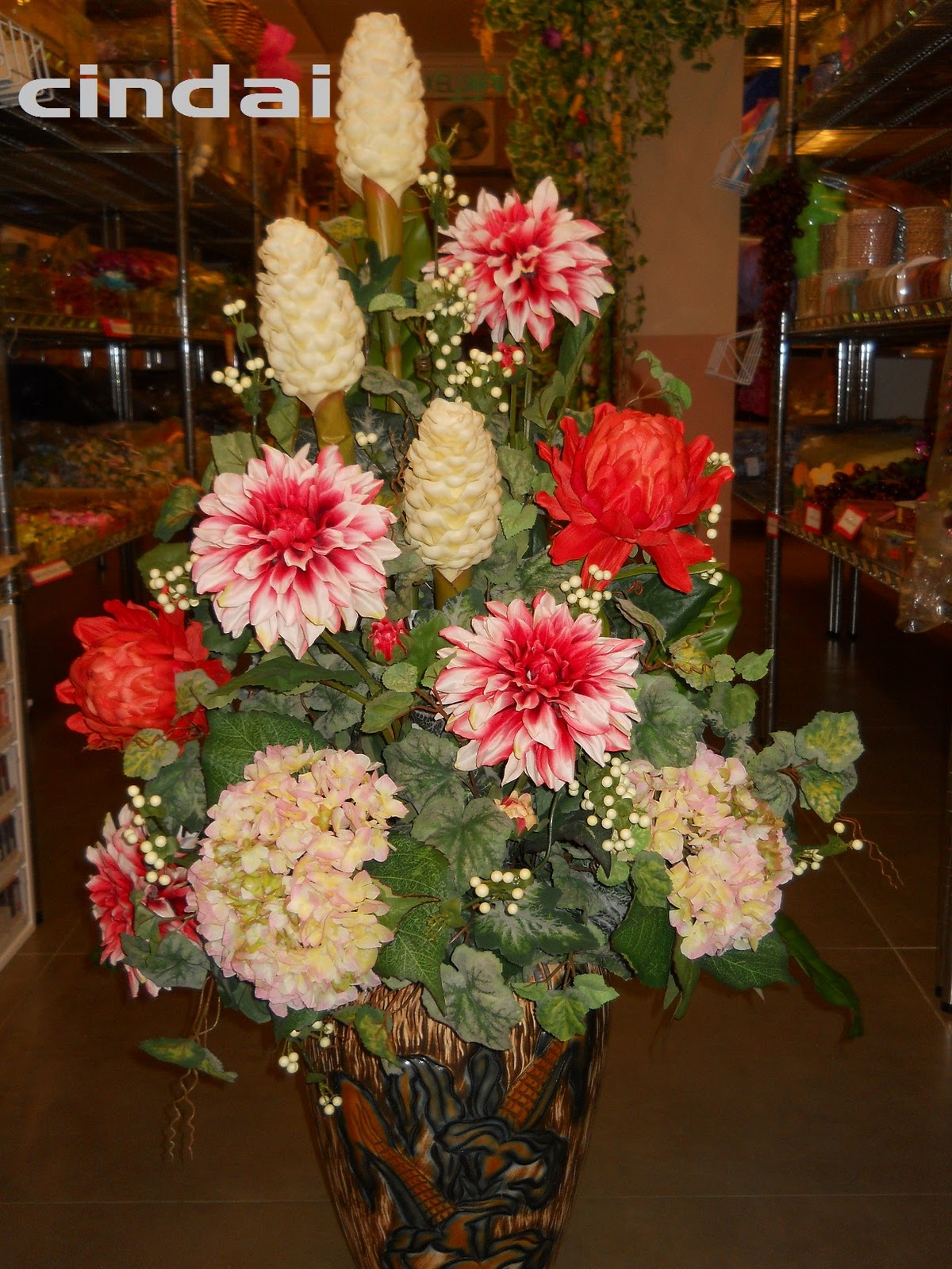 Cindai Galeri Perkahwinan: Gubahan Bunga