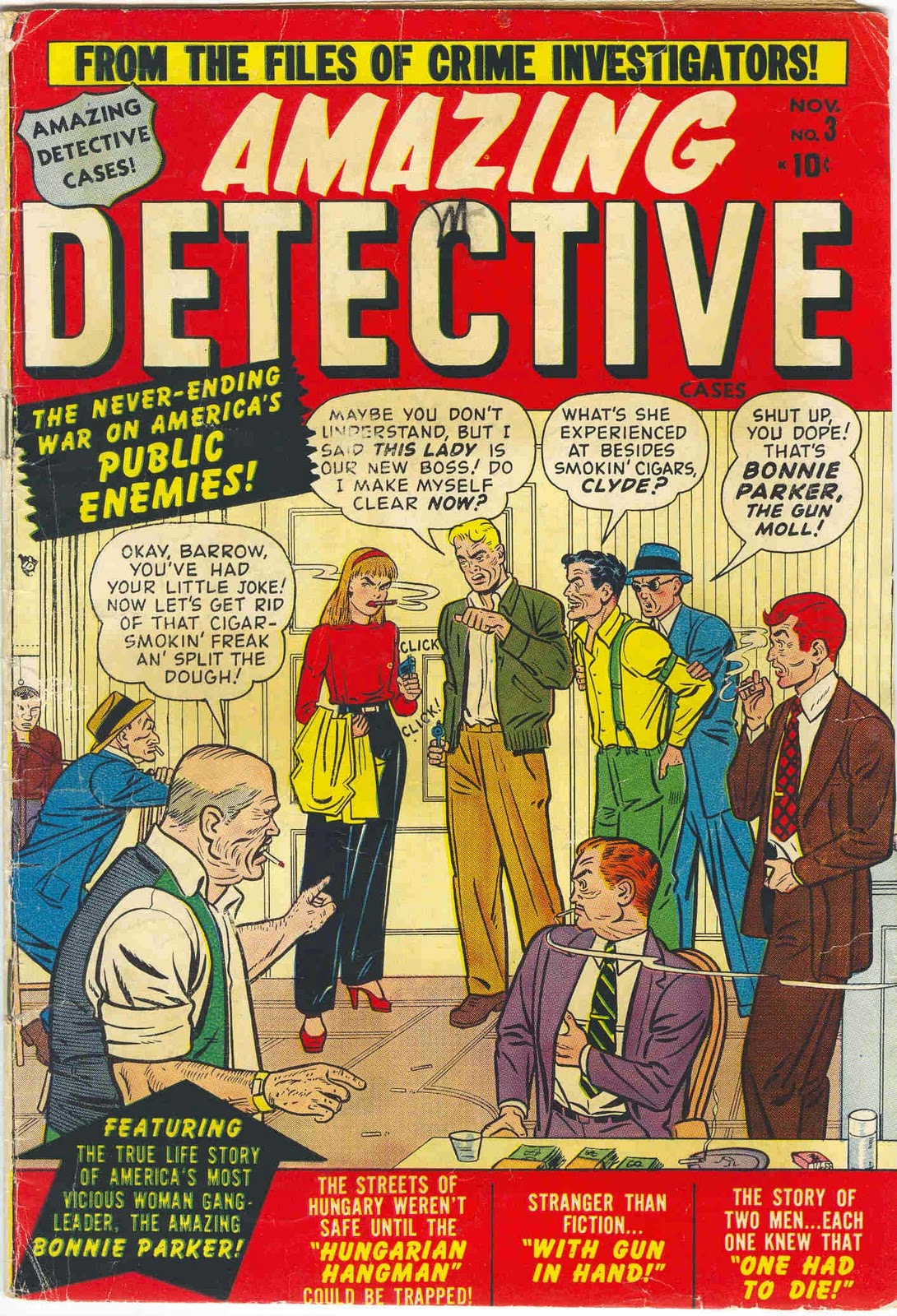 Timely-Atlas-Comics: Amazing Detective Cases