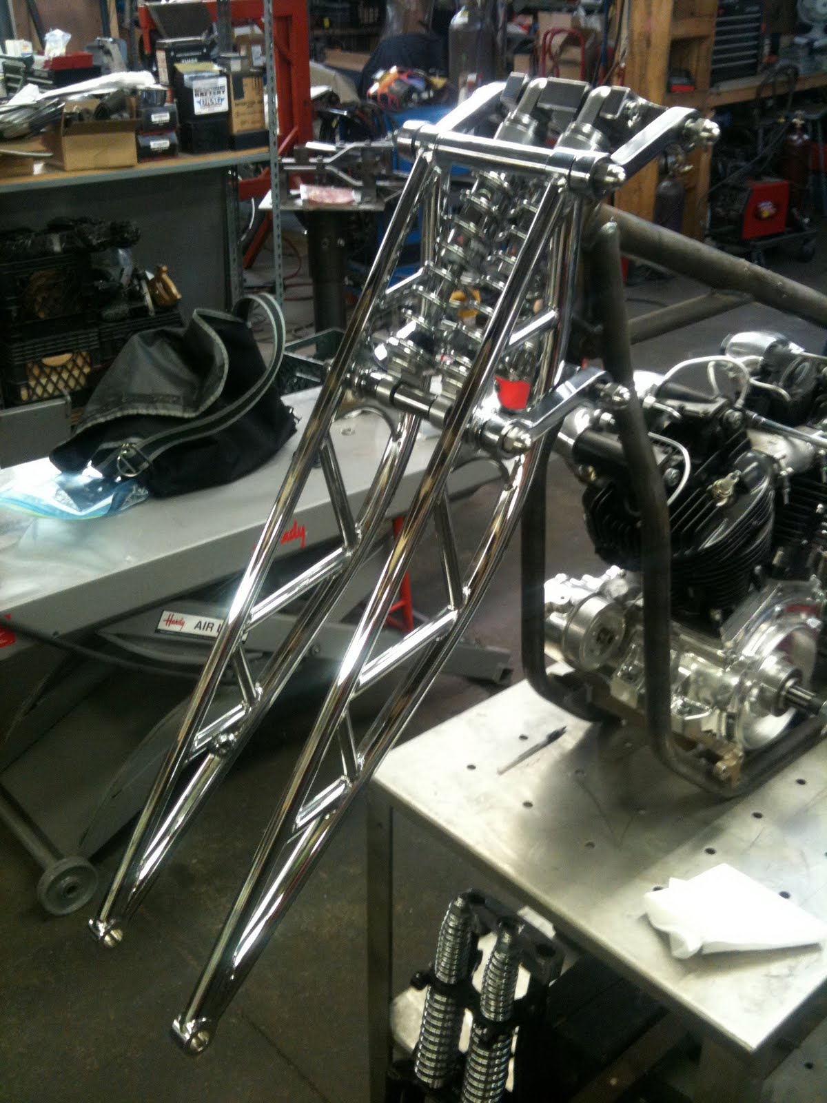 Paul Cox Industries: New Girdraulic Forks