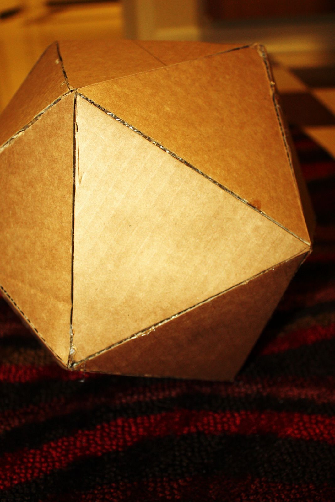 Jackie's Blog: Creation of The Cardboard Spheres