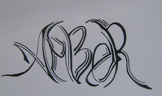 Amber: Calligraphy