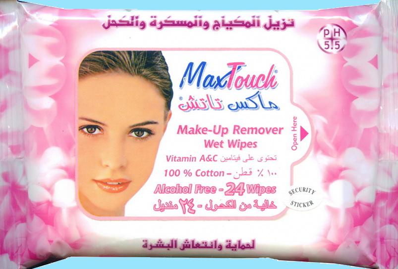 max touch wet wipes