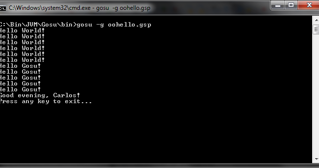 Carlos Quintanilla's blog: Gosu - Basics by Example