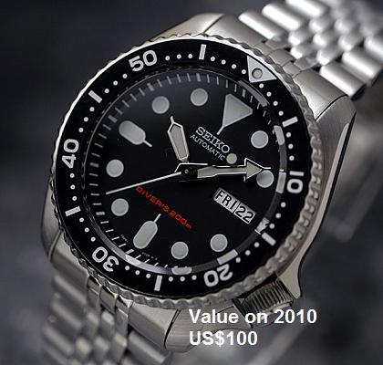 Seiko Price Guide: Seiko Price Guide 2010