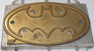 Batman Bottom Golf Bag Brass Stamp