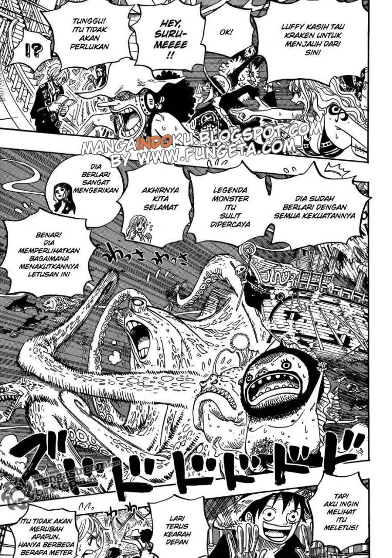 MANGA ONE PIECE CHAPTER 607 - 10.000 METER DI DASAR LAUT | Komik Bahasa ...