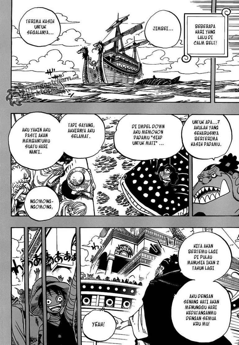 MANGA ONE PIECE CHAPTER 597 - 3D2Y | Baca Komik Online Bahasa Indonesia ...