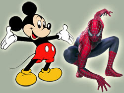 SpideY's MobLog Reloaded: Mickey Mouse with Spider-Man?