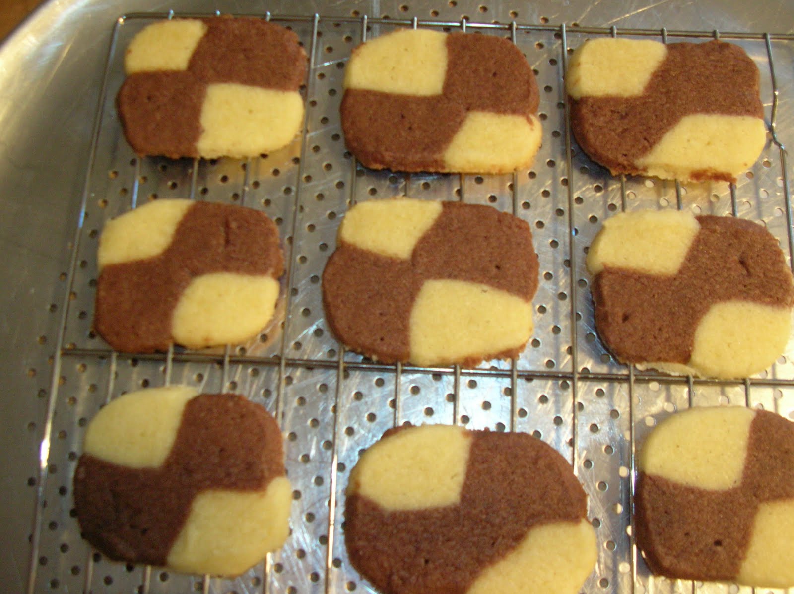 A Year of Cookies: Cookie Recipe #190 - Chocolate Checkerboards