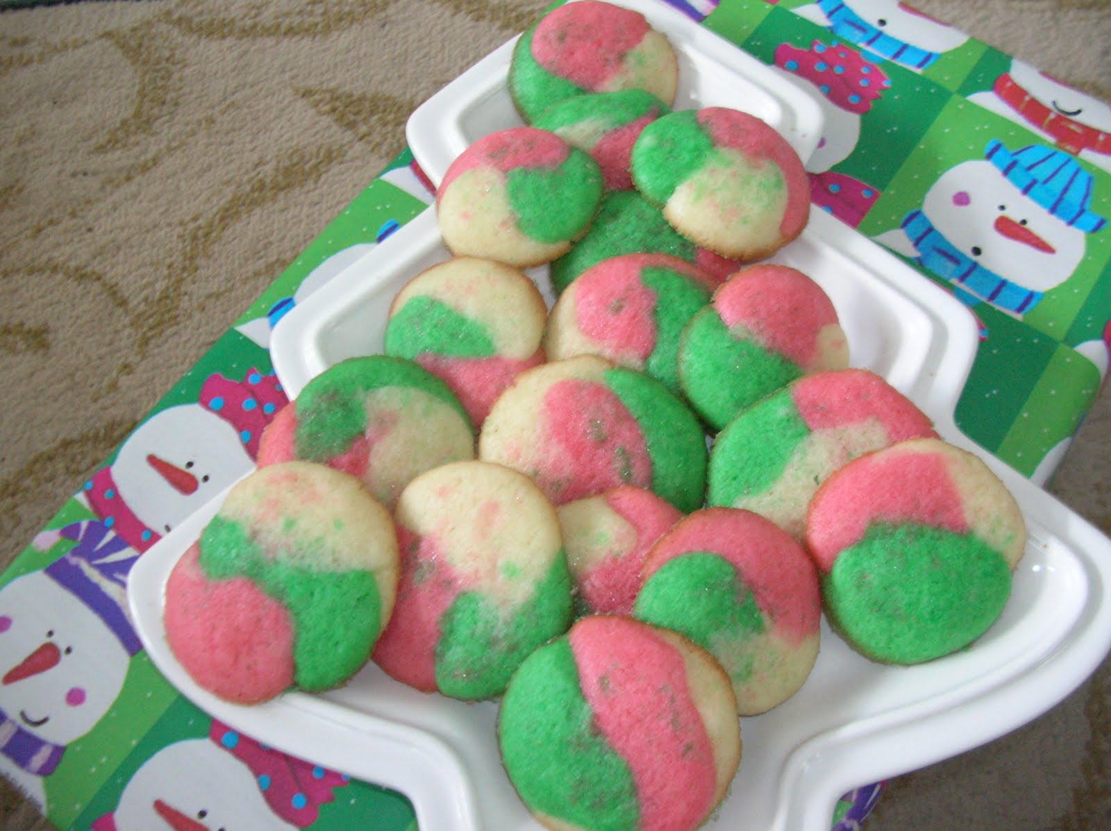 A Year of Cookies: Cookie Recipe #355 - Swirled Mint Cookies