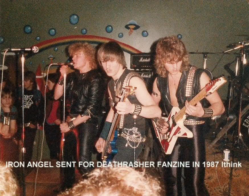 Destructed life: Iron Angel - Live at Berlin, Germany 1985