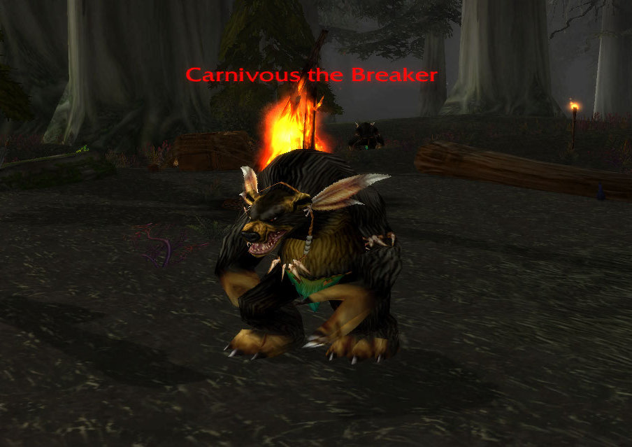 Glimpses of Azeroth: I WILL BREAK HIM! - Carnivous the breaker
