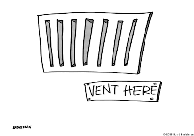 Sign Garden: V-E-N-T Cartoon